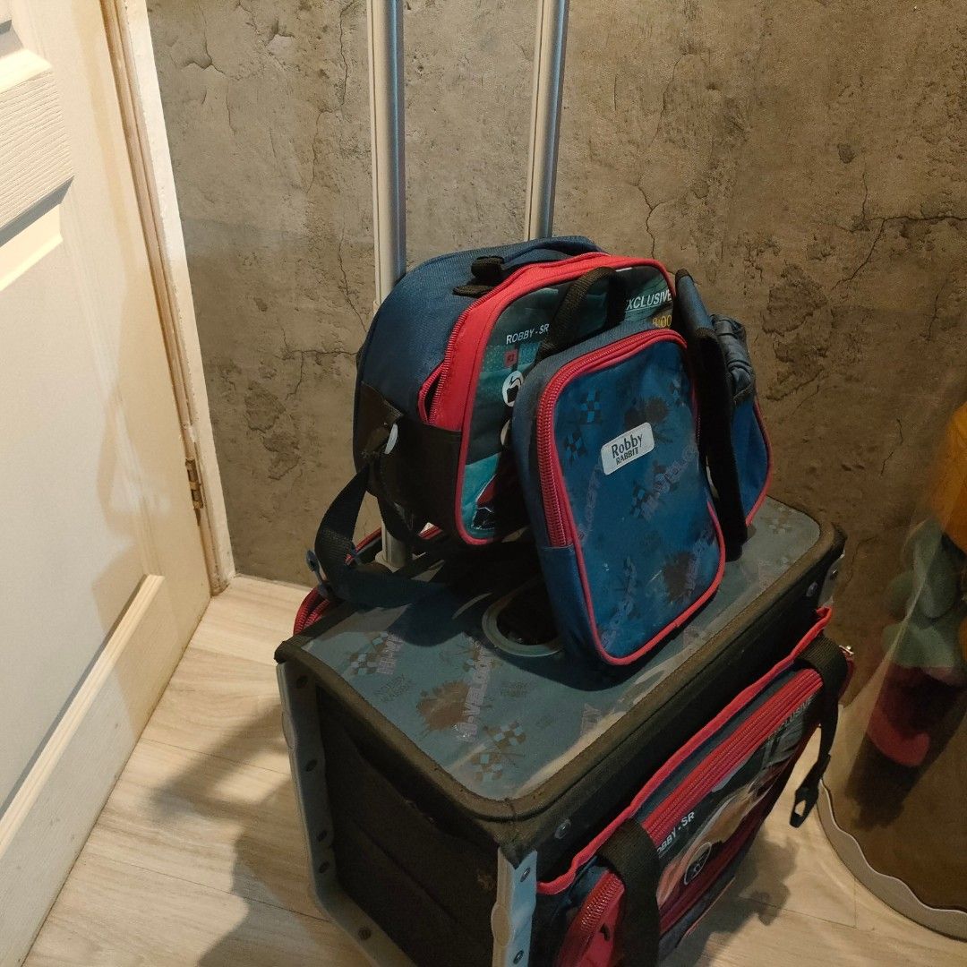 Trolly School Bag Robby Rabbit, Babies & Kids, Babies & Kids Fashion on ...