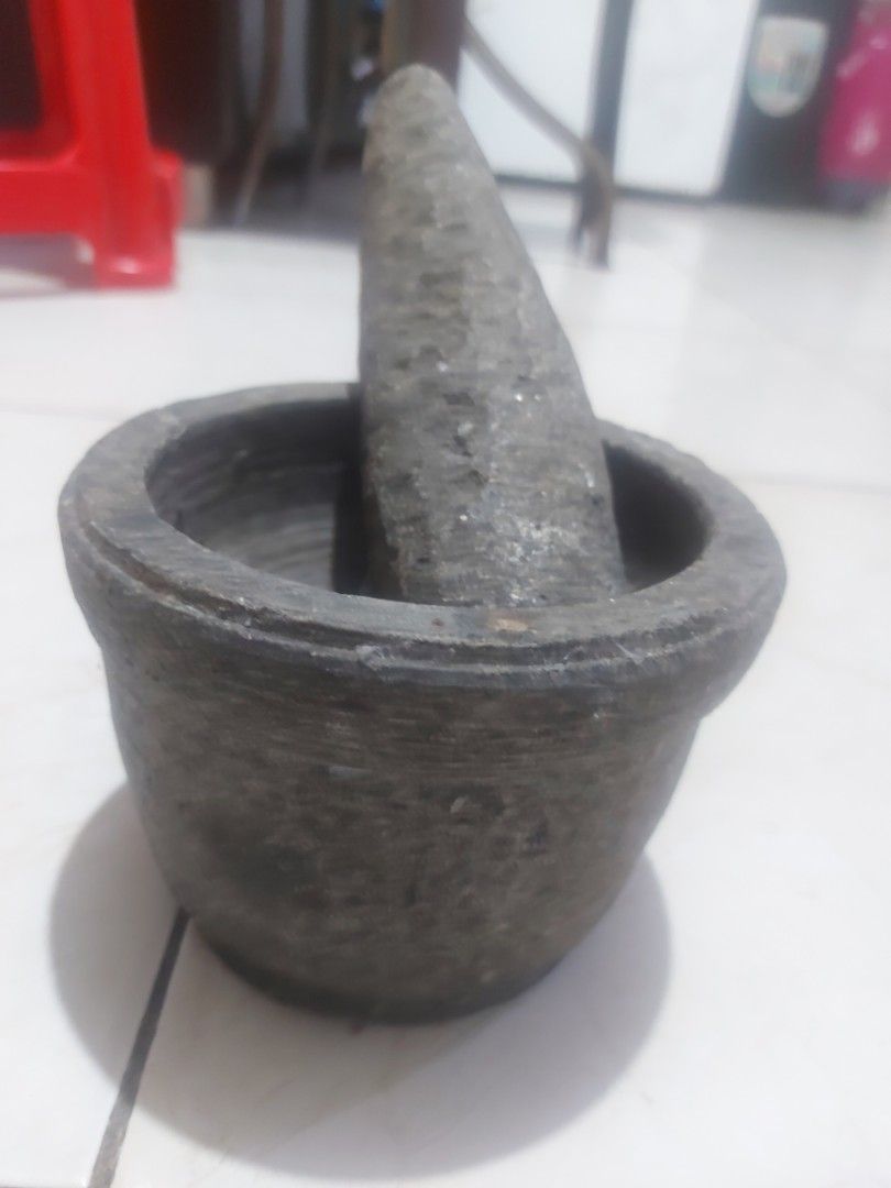 Ulekan sambal / ulekan tradisional, Antik, Lainnya di Carousell