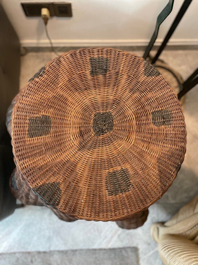 Unique Vintage giraffe cane table, Furniture & Home Living, Furniture ...