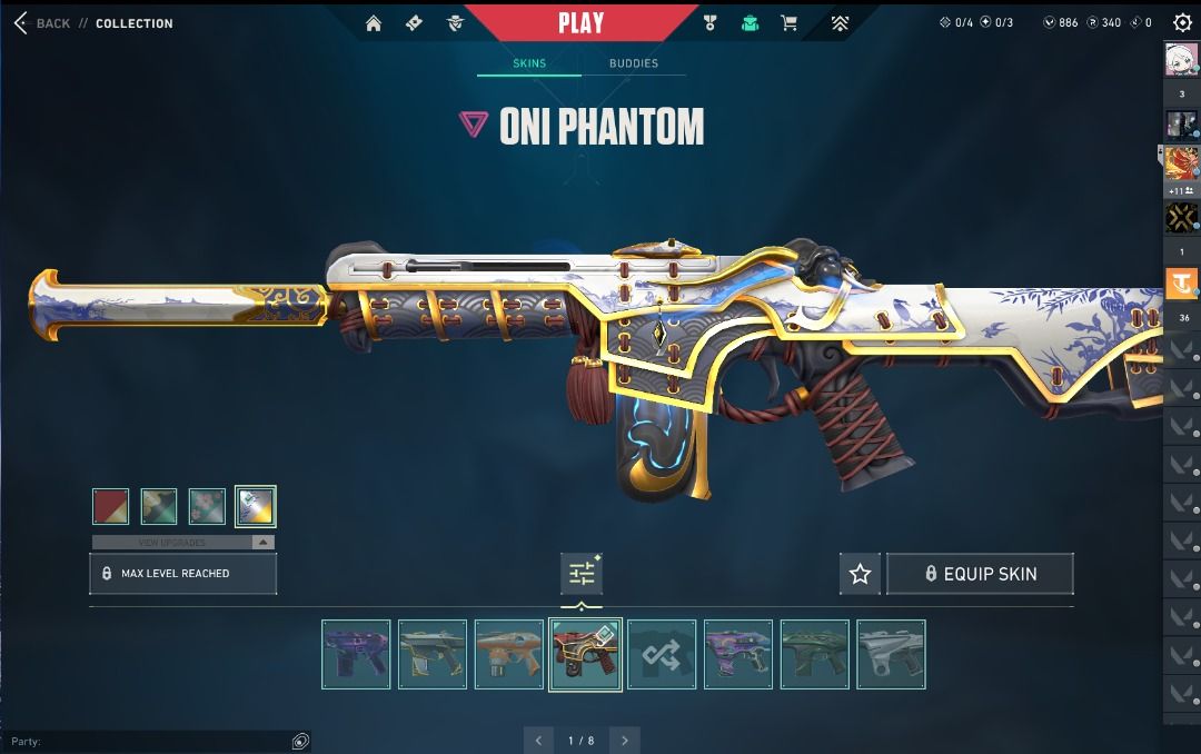 Stacked Radiant Valorant Account, Video Gaming, Gaming Accessories ...