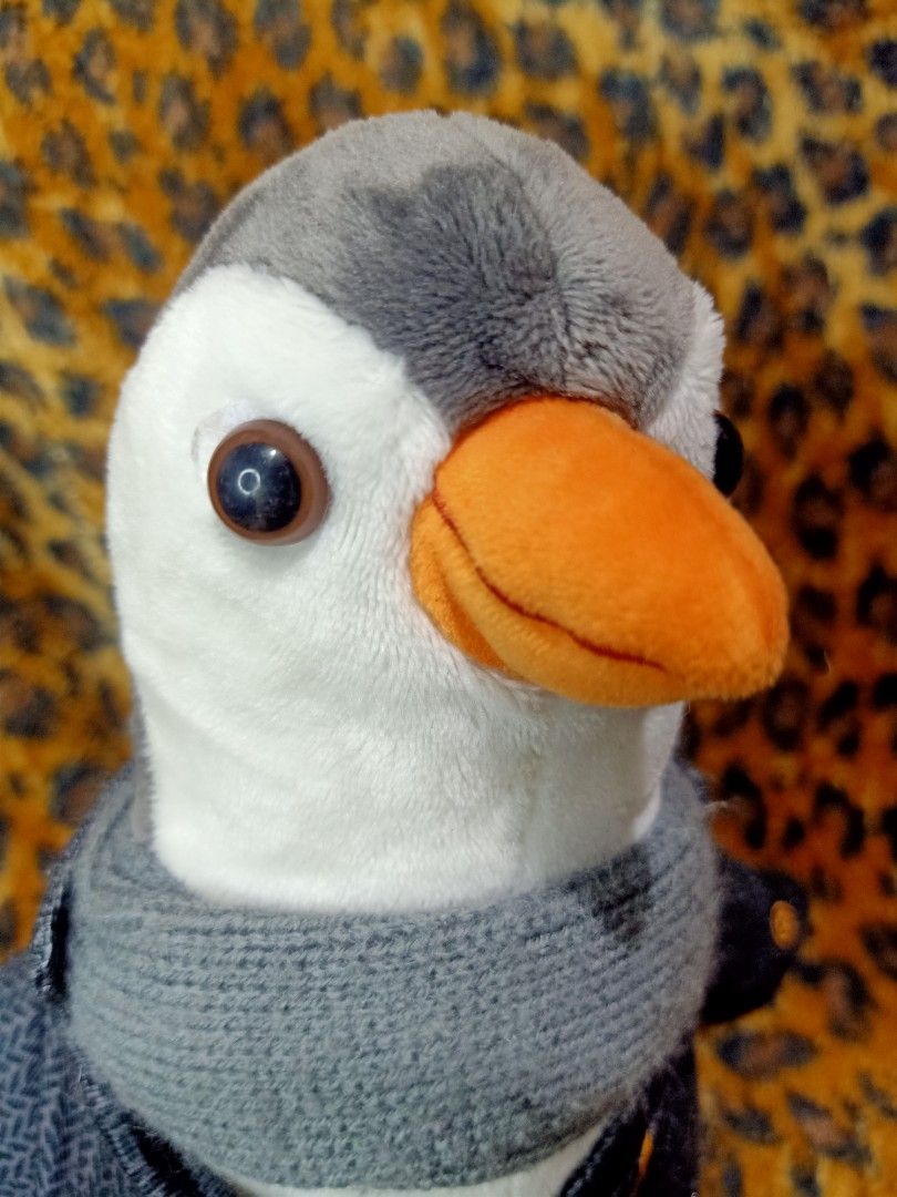VERY CUTE WILBUR THE EXPLORER PENGUIN COMFORT PLUSH TOY BY BRITISH GAS ...