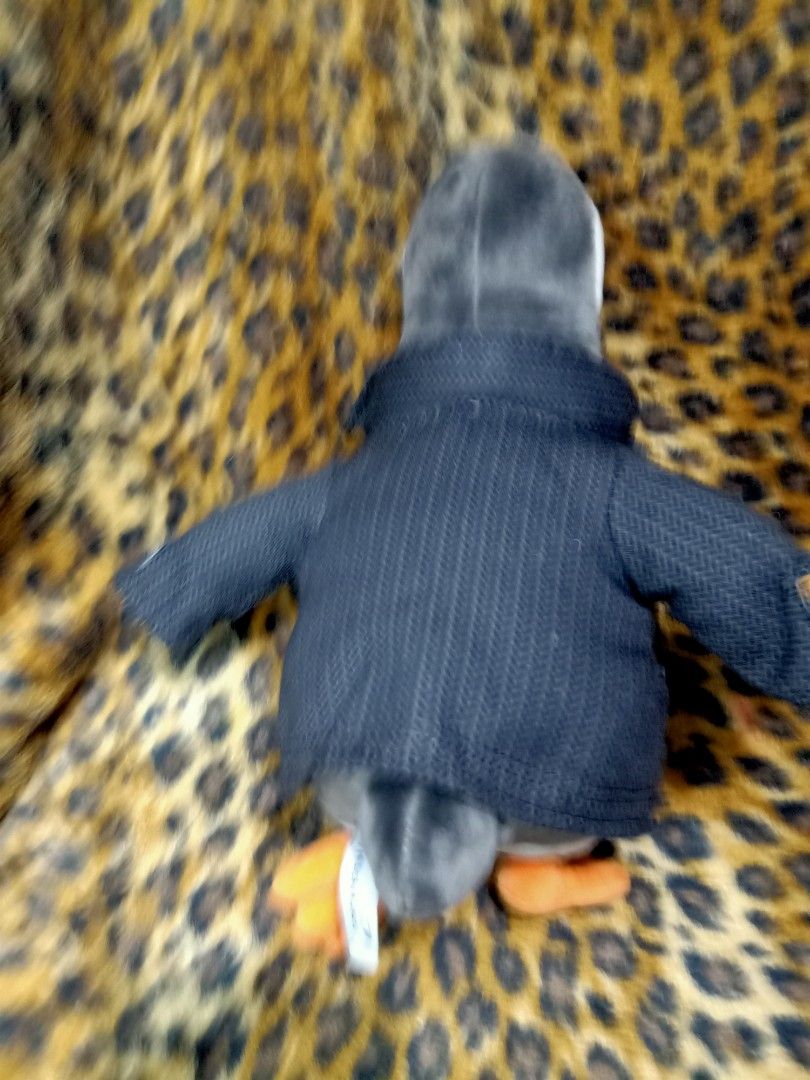 VERY CUTE WILBUR THE EXPLORER PENGUIN COMFORT PLUSH TOY BY BRITISH GAS ...