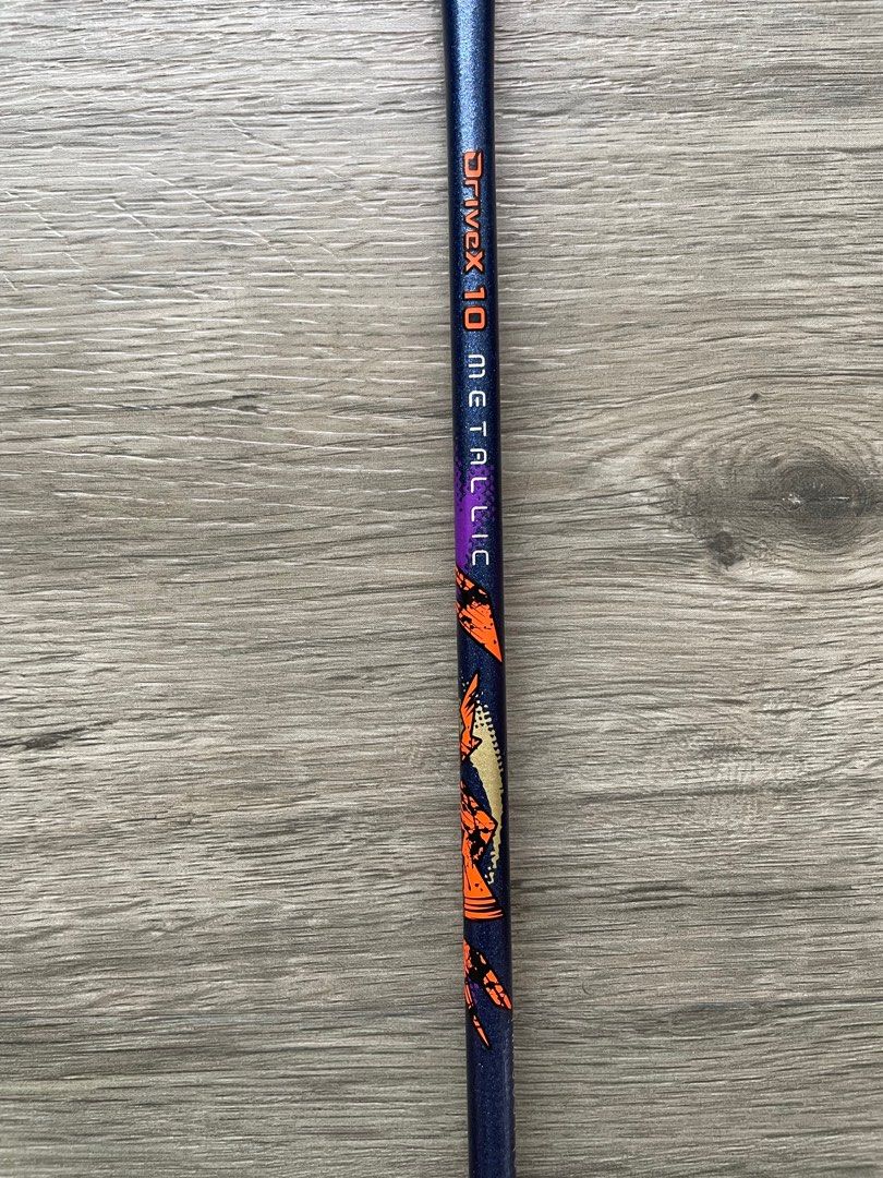 Victor DriveX 10 DX-10 Metallic Badminton Racket Racquet, Sports ...