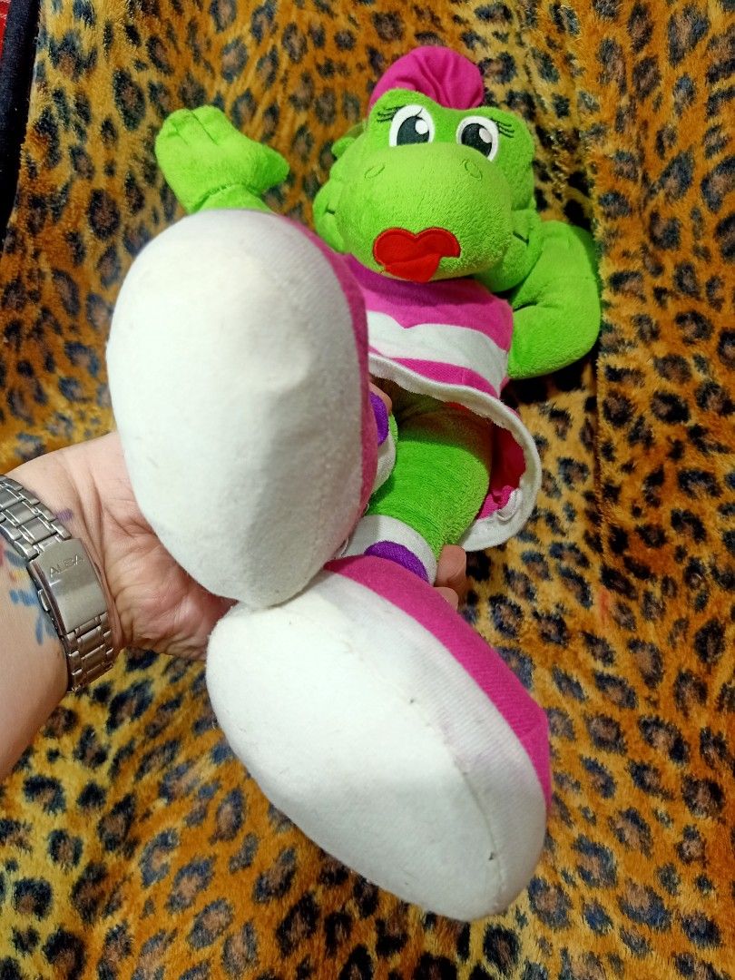 VINTAGE BIG SIZE PRETTY LIZZIE THE DINO / DRAGON PLUSH TOY, Hobbies ...
