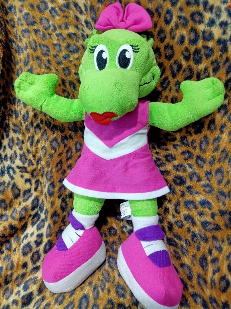 VINTAGE BIG SIZE PRETTY LIZZIE THE DINO / DRAGON PLUSH TOY, Hobbies ...