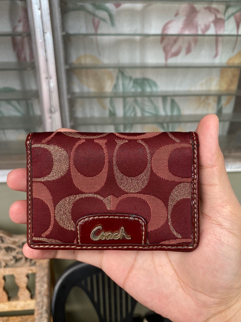 Vintage Coach wallet/coin purse, Luxury, Bags & Wallets on Carousell