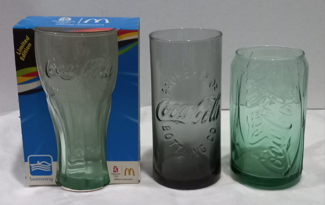 Vintage Mcdo-Coke Drinking Glass, Furniture & Home Living, Kitchenware ...