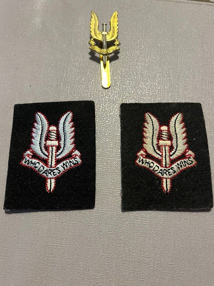 Vintage Original SAS patch and Pin, Hobbies & Toys, Memorabilia ...