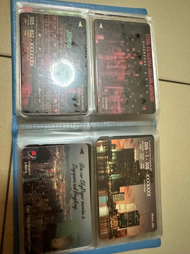 Vintage phone cards for sales, Hobbies & Toys, Memorabilia ...