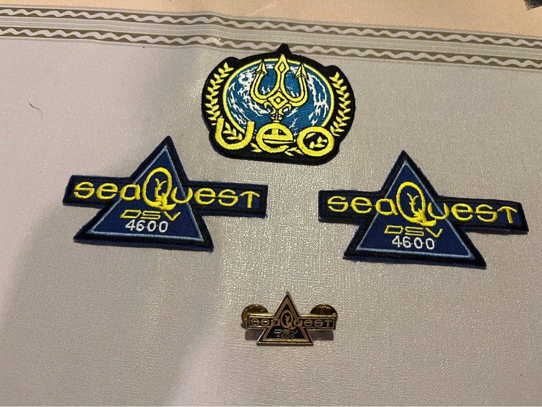 Vintage Seaquest DSV patches and pin, Hobbies & Toys, Memorabilia ...