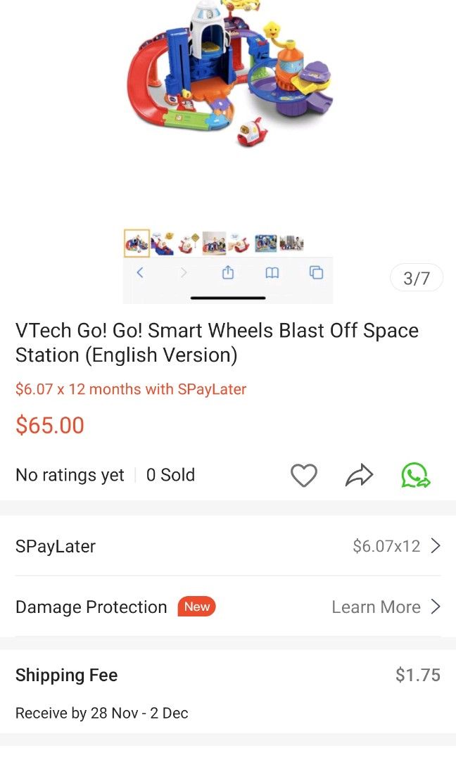 Vtech Go go smart wheel - Blast off space station, Babies & Kids ...