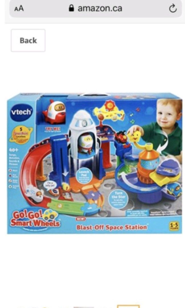 Vtech Go go smart wheel - Blast off space station, Babies & Kids ...