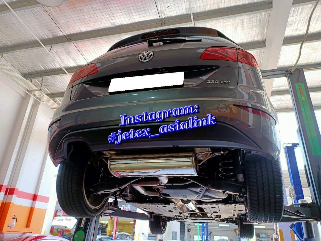 VW Sportsvan / Golf MK7 Jetex LTA compliant After Market Exhaust, Car ...