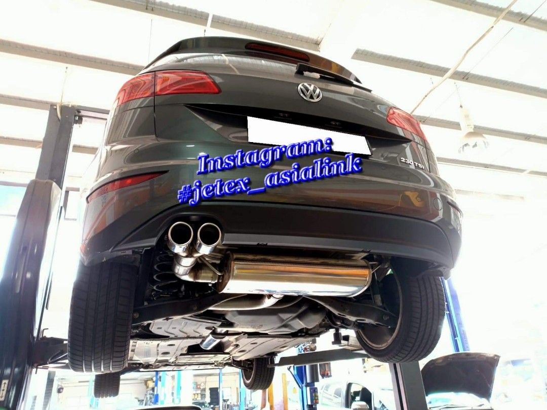 VW Sportsvan / Golf MK7 Jetex LTA compliant After Market Exhaust, Car ...