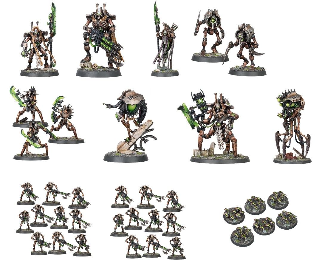 Warhammer 40K Indomitus Necrons Army Set NEW, Hobbies & Toys, Toys ...