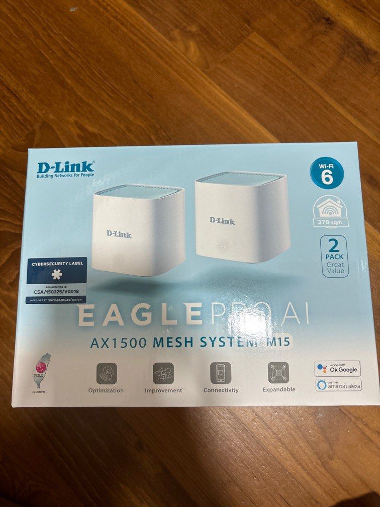 D-LINK AX1500 AI MESH ROUTER M15, Computers & Tech, Parts & Accessories ...