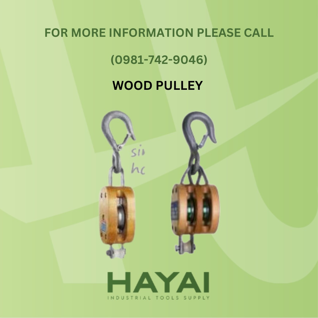 Wood Pulley, Commercial & Industrial, Construction Tools & Equipment on ...