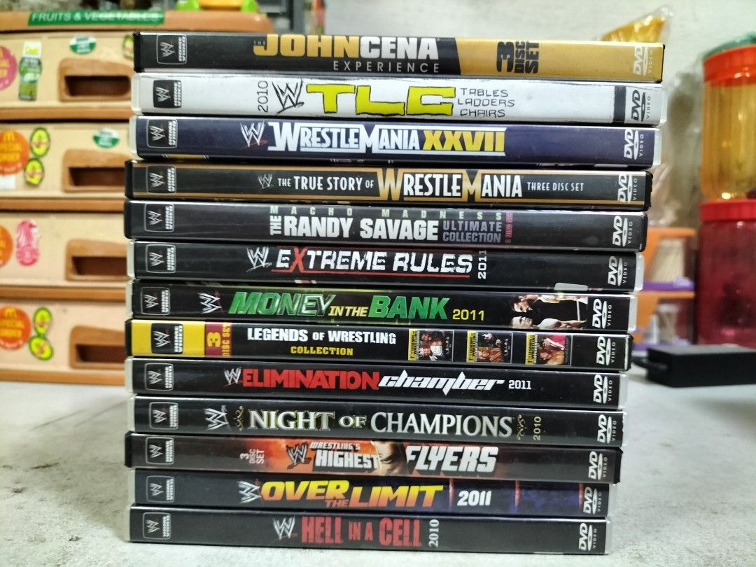 World Wrestling Entertainment (WWE) DVDs, Hobbies & Toys, Music & Media ...