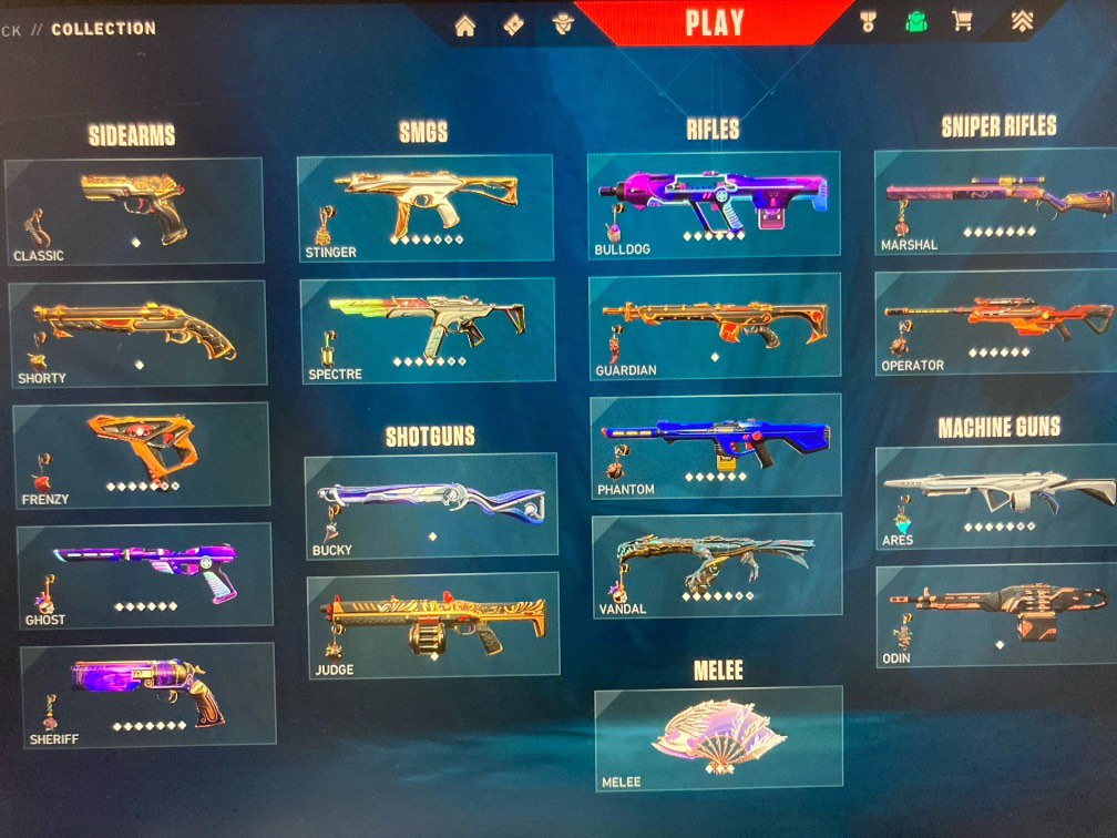 WTS SUPER STACKED PEAK IMMO ACC WITH MANY PREM SKINS (**OPEN TO NEGO ...