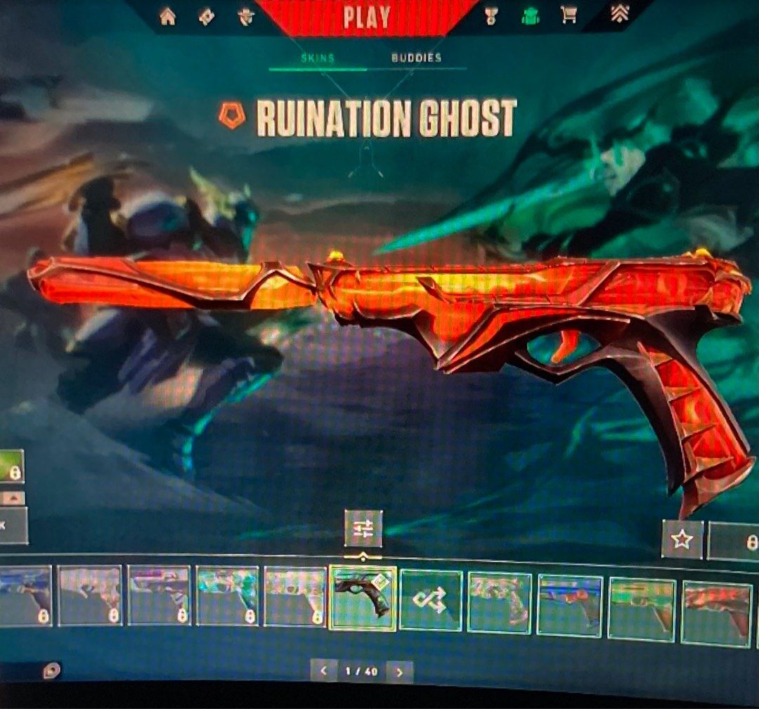 WTS SUPER STACKED PEAK IMMO ACC WITH MANY PREM SKINS (**OPEN TO NEGO ...