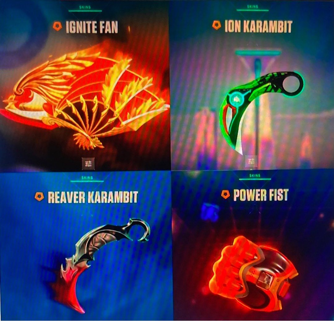 WTS SUPER STACKED PEAK IMMO ACC WITH MANY PREM SKINS (**OPEN TO NEGO ...