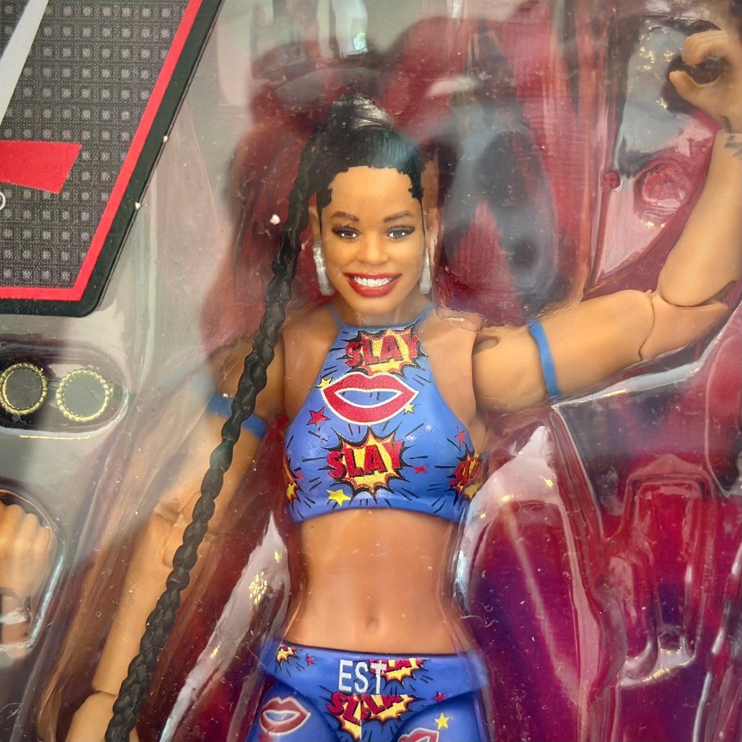 WWE Bianca Belair / Divas / Women Wrestler / Elite / Mattel Wrestling Action Figure, Hobbies ...
