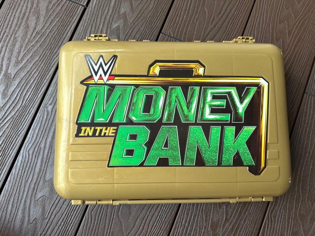 WWE Money in the Bank Briefcase, Hobbies & Toys, Toys & Games on Carousell