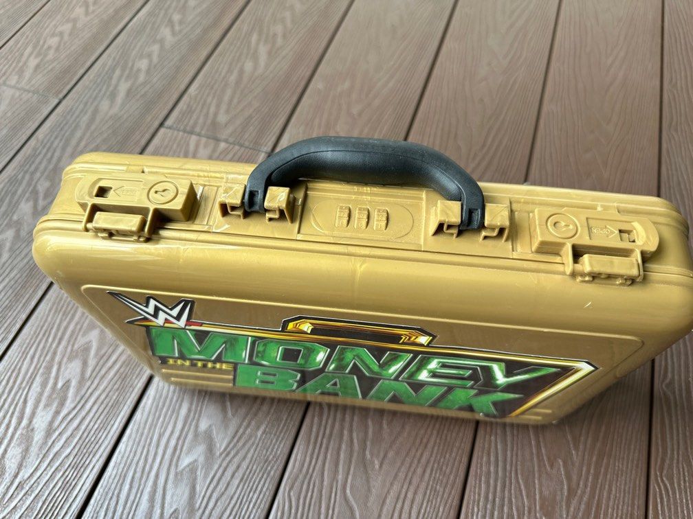 WWE Money in the Bank Briefcase, Hobbies & Toys, Toys & Games on Carousell