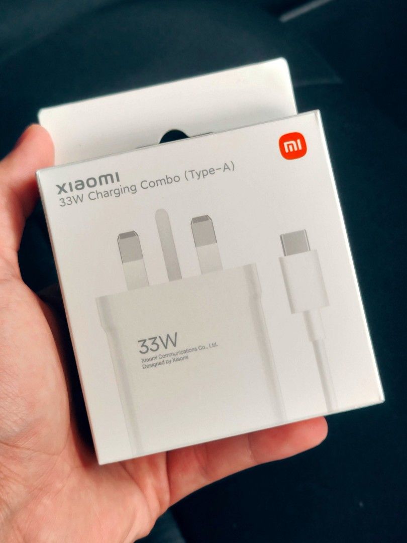Xiaomi 33W 33 watt Charging Combo (Type A), Mobile Phones & Gadgets ...
