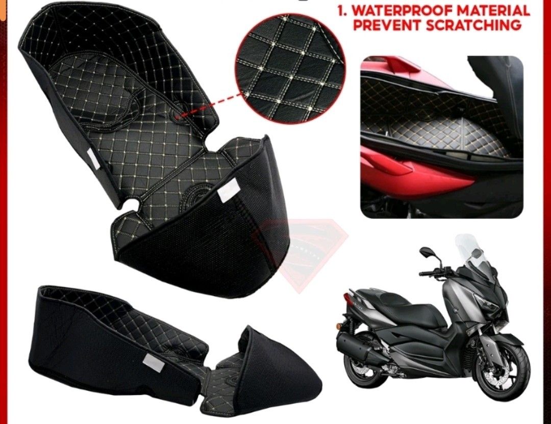 Xmax v1, v2, underseat storage protector, Motorcycles, Motorcycle ...