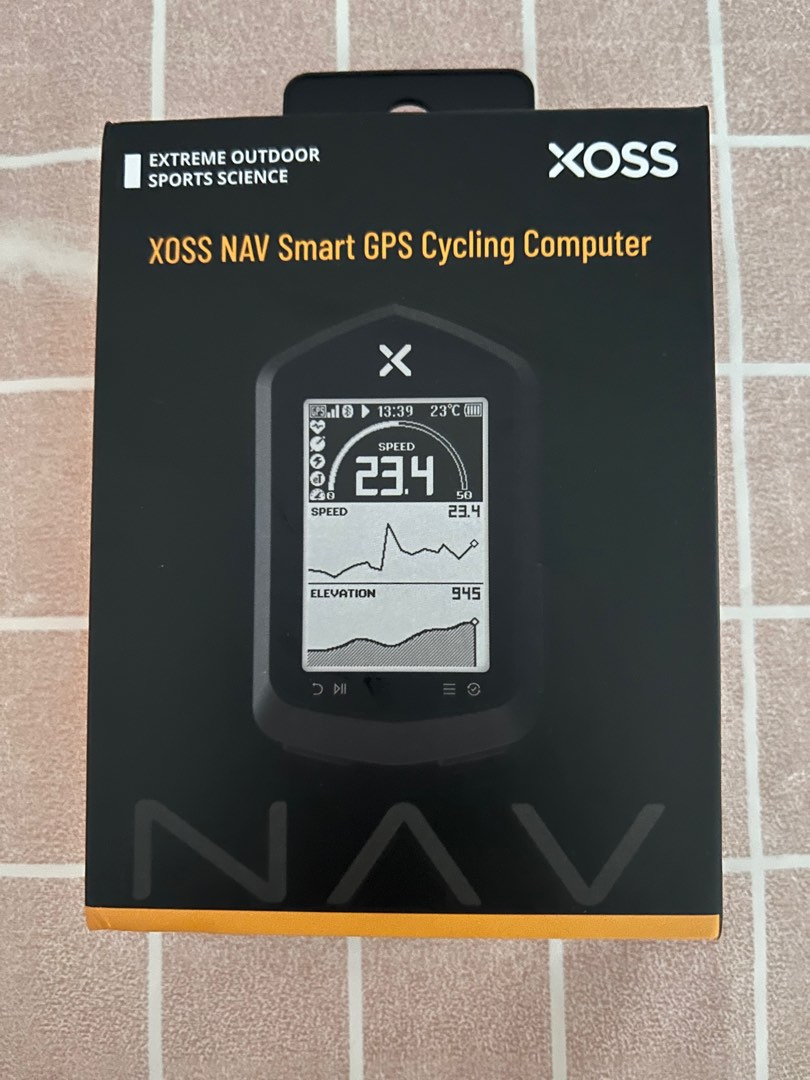 XOSS Nav smart GPS cycling computer, Sports Equipment, Bicycles & Parts ...