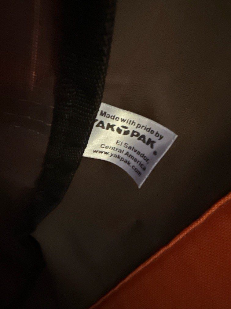 Yak Pak bag pack, Women's Fashion, Bags & Wallets, Backpacks on Carousell