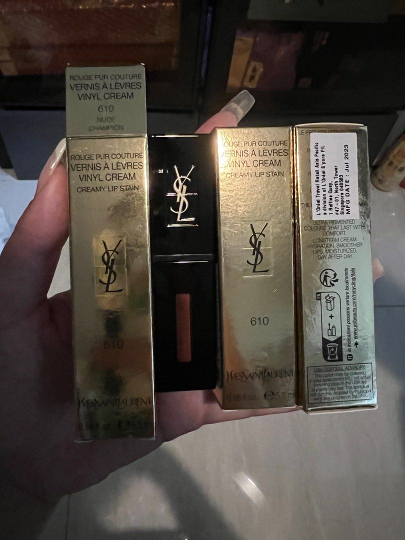 YSL610 lip stain, Beauty & Personal Care, Face, Makeup on Carousell
