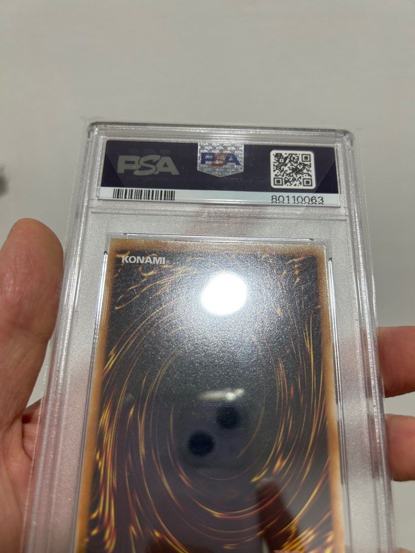 Yugioh Blue Eyes Ultimate Dragon PSA8, Hobbies & Toys, Toys & Games on Carousell