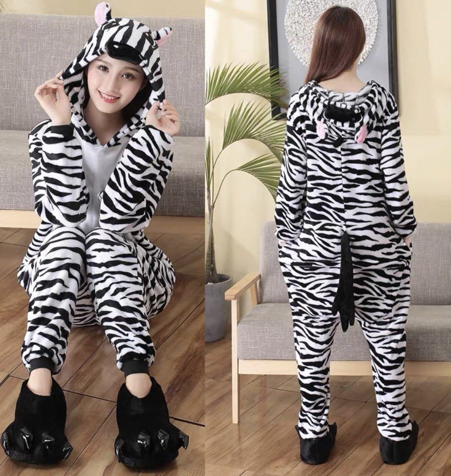 Zebra animals pajamas, Women's Fashion, Dresses & Sets, Sets or ...