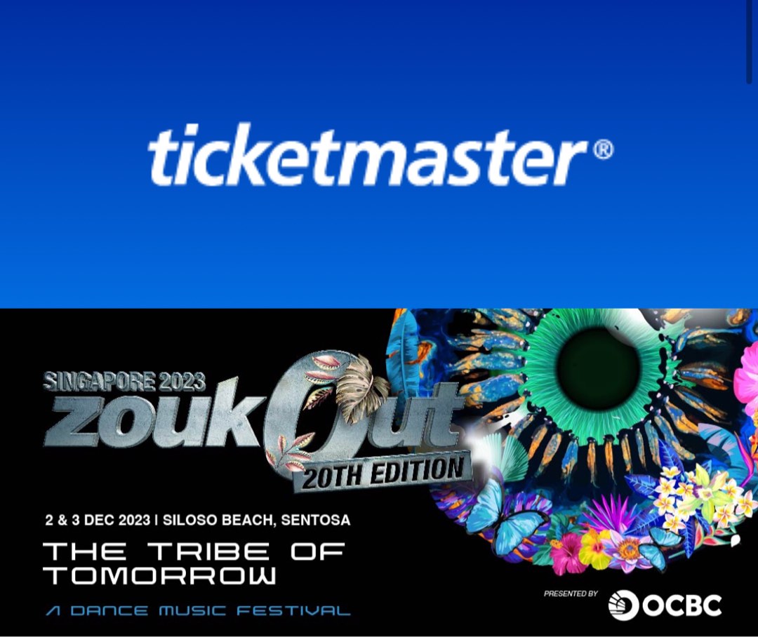 Zoukout Day 1 tickets, Tickets & Vouchers, Event Tickets on Carousell