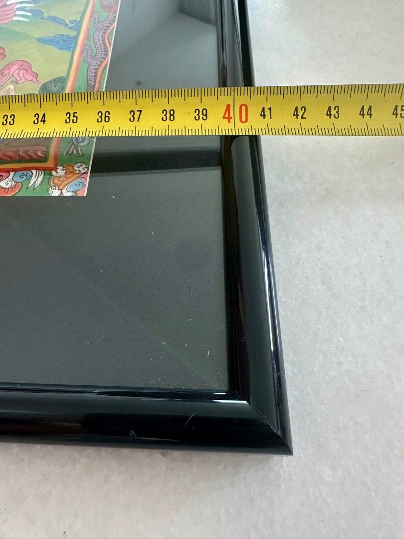 100% hand-drawn Thangka painting made in Kathmandu Valley “Wheel of ...