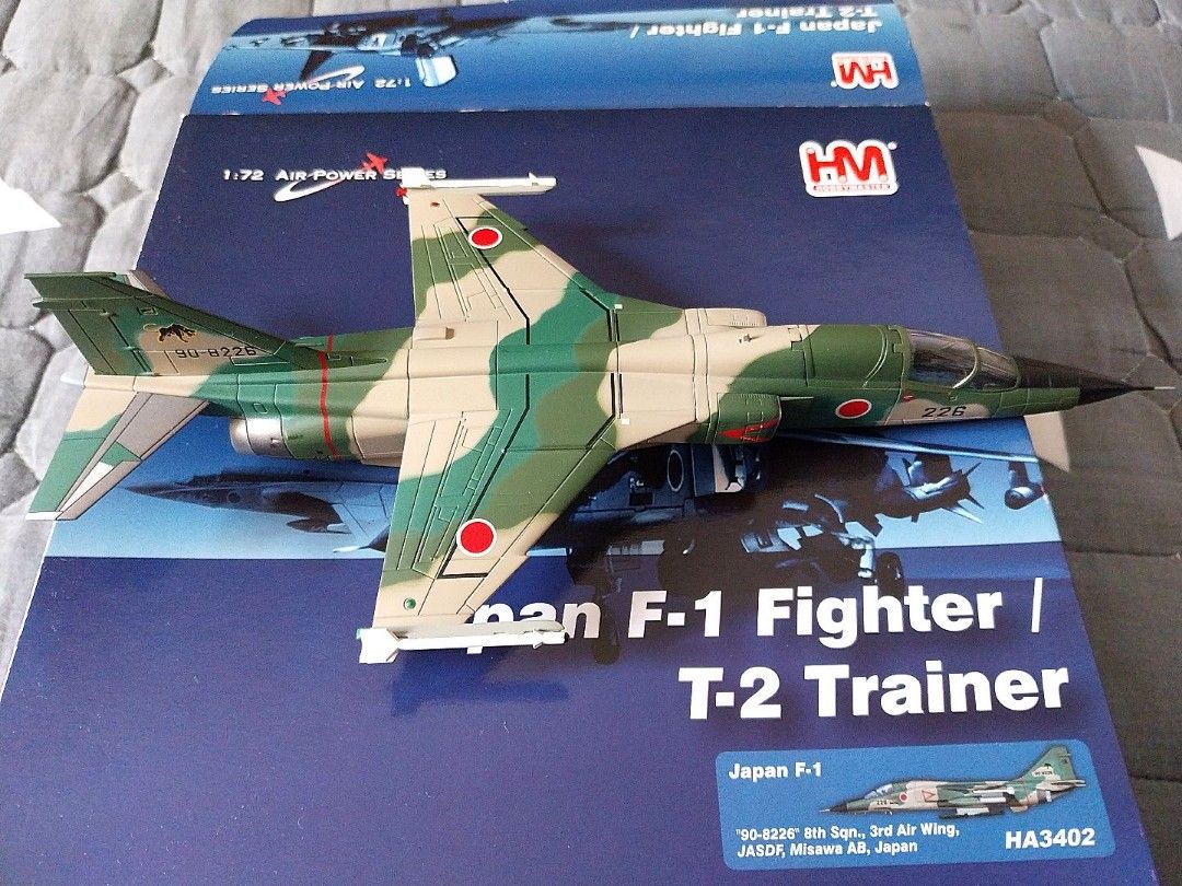 1/72 Hobbymaster 日本航空自衛隊 JASDF F-1 HA3402 支援戰鬥機 Top Gun 戰機 合金 模型 完成品 絕版 ...