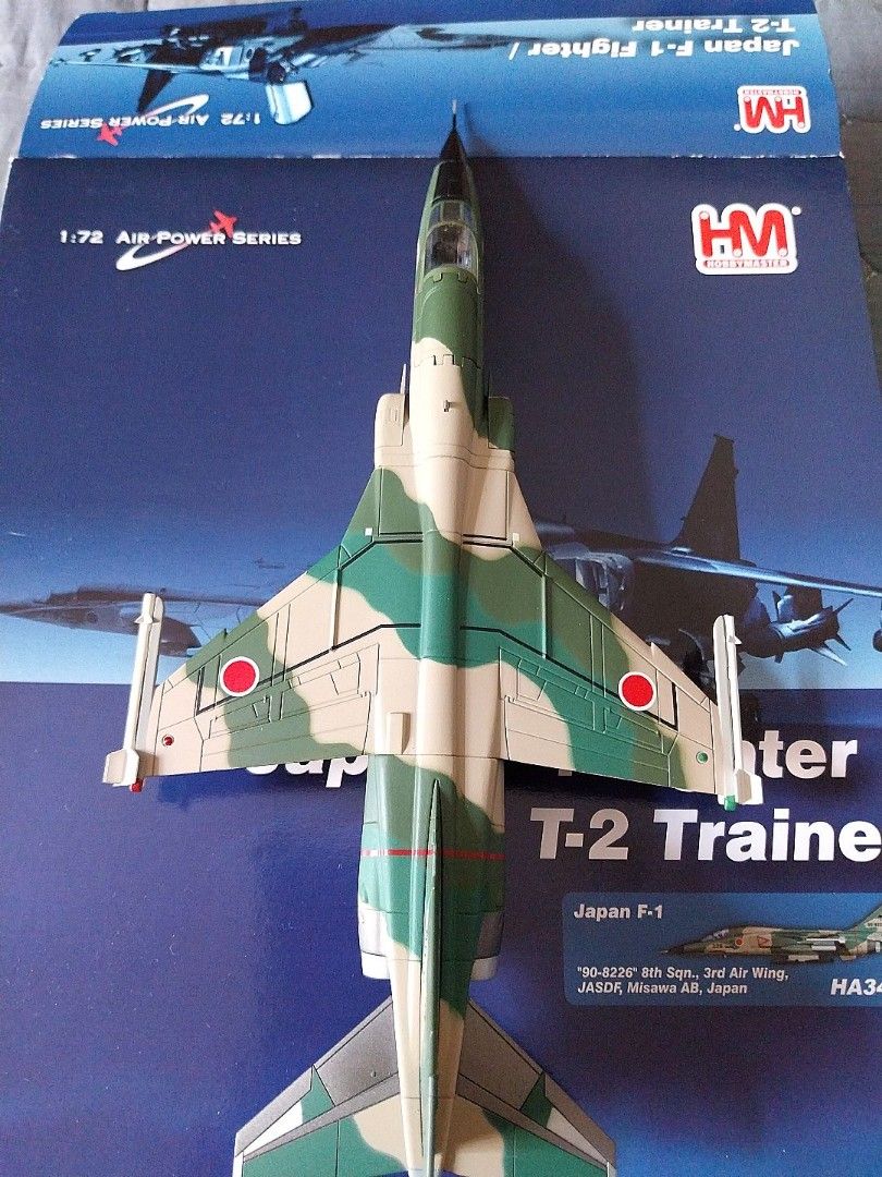 1/72 Hobbymaster 日本航空自衛隊 JASDF F-1 HA3402 支援戰鬥機 Top Gun 戰機 合金 模型 完成品 絕版 ...