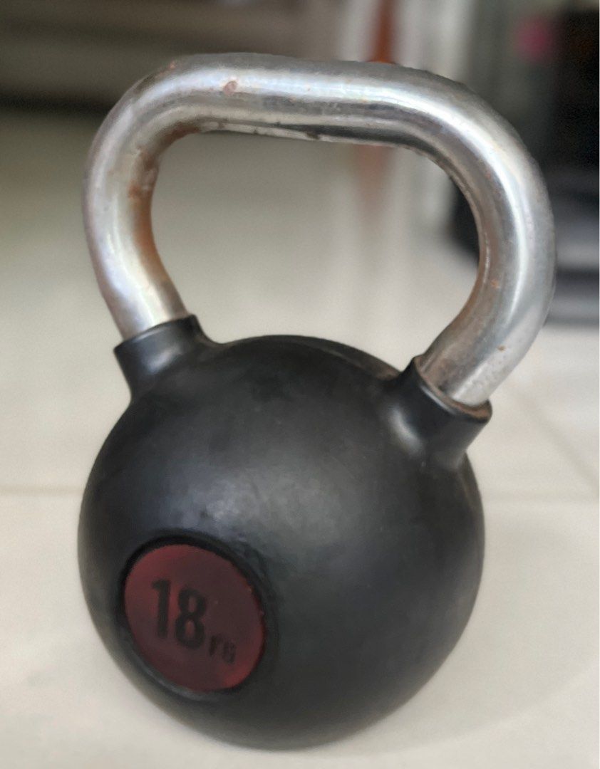 18kg kettlebell, Sports Equipment, Exercise & Fitness, Weights & Dumbbells on Carousell