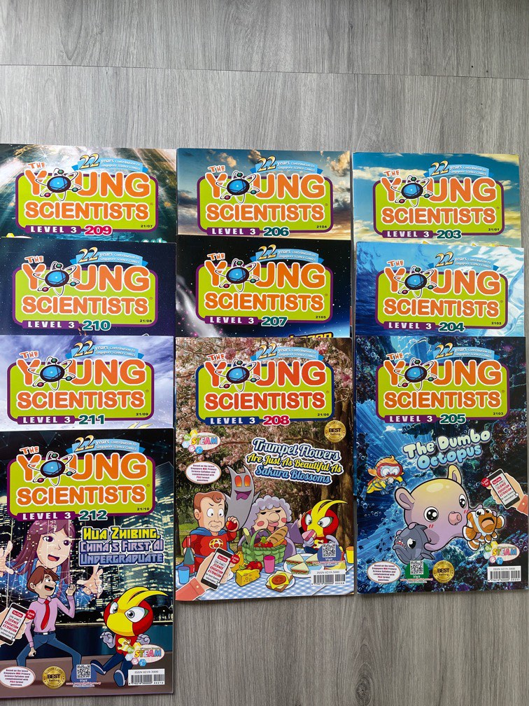 2021 Young Scientists Level 3, Hobbies & Toys, Books & Magazines, Magazines on Carousell