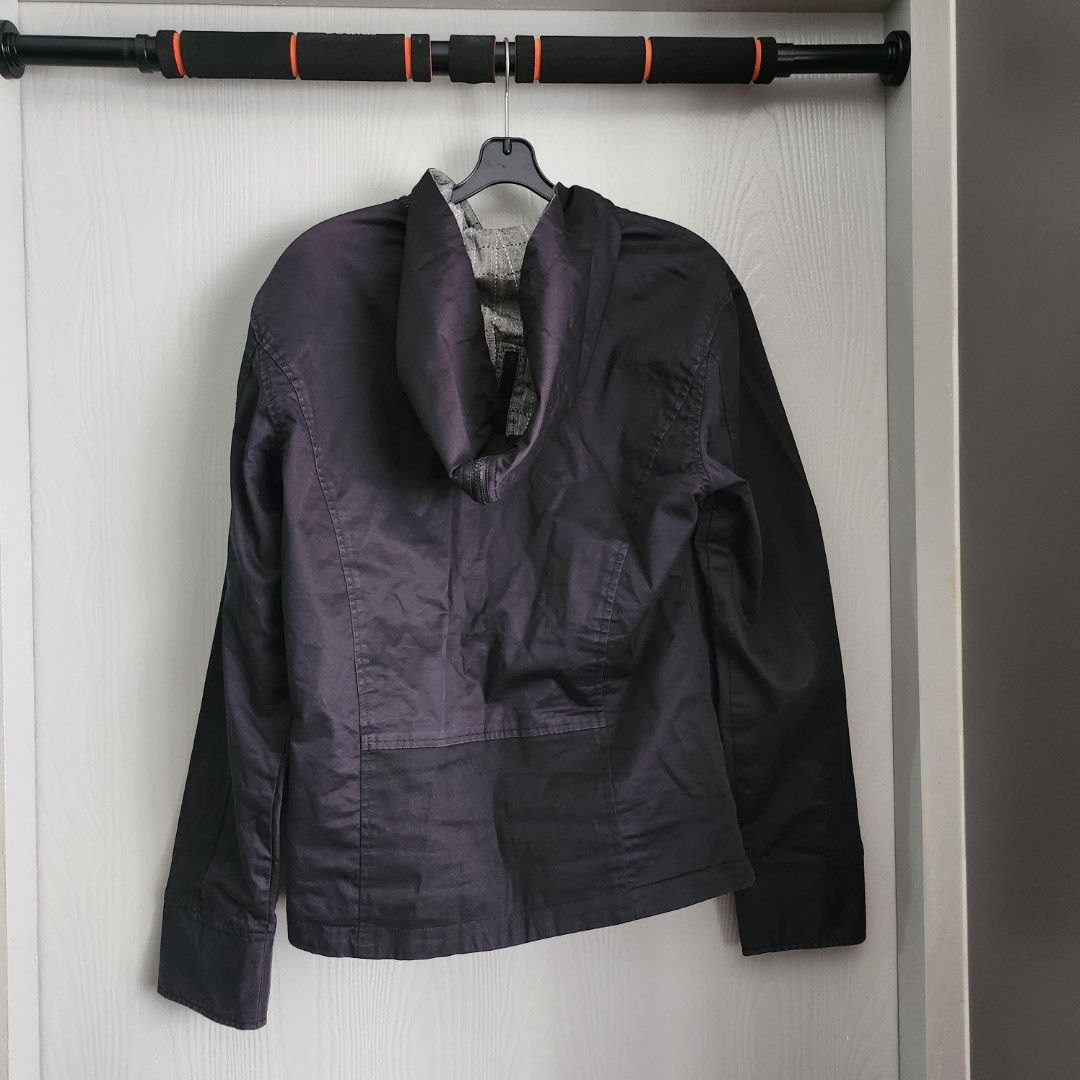 2 ways jacket (inside out) with changable collar / hoodie, Men's ...