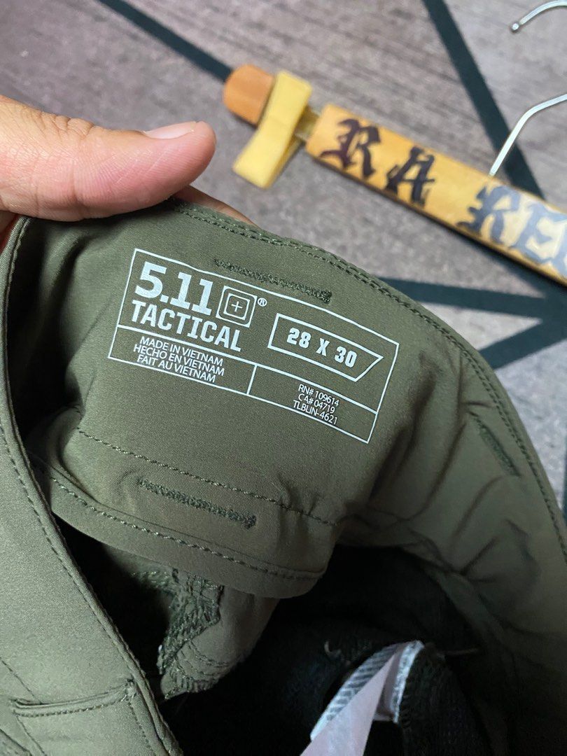 5.11 Tactical Pants Military Green, Men's Fashion, Bottoms, Chinos on ...
