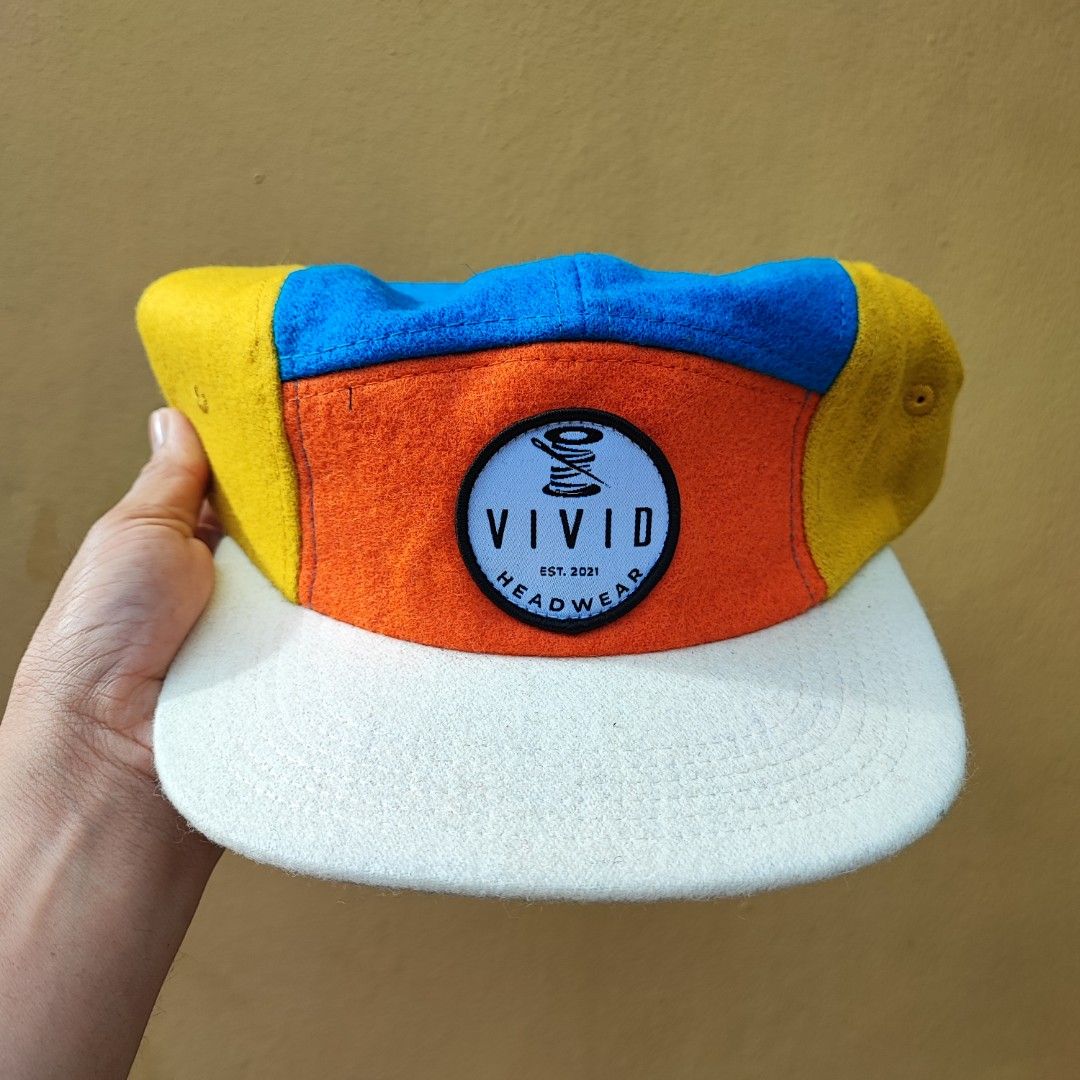 5 panel outdoor melton wool camper cap by Vivid, Men's Fashion, Watches ...