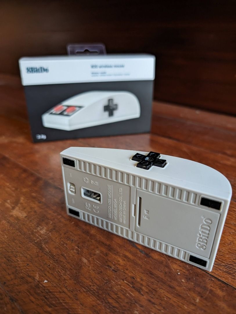 8Bitdo N30 2.4g Wireless Retro Mouse with 3D Touch Panel & Side Buttons ...