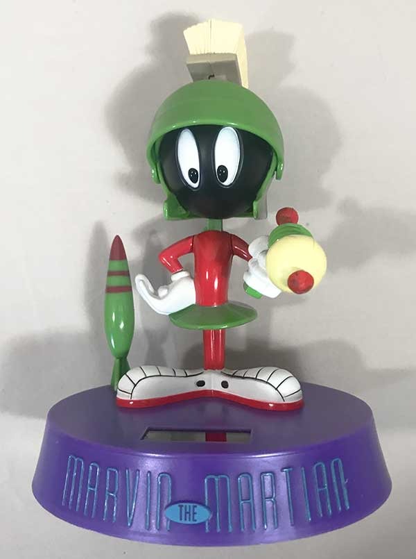 火星人馬文 太陽能搖頭公仔 Marvin The Martian Solar Powered Figure #蛇年行大運, 書籍、休閒與玩具 ...