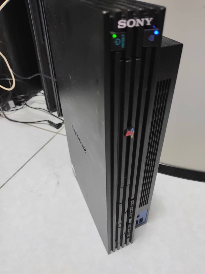 收藏品 市面少見日本製 PS2 SCPH 35000 會過電光碟不出 零件機, 電玩遊戲相關, 電玩主機, PlayStation在旋轉拍賣