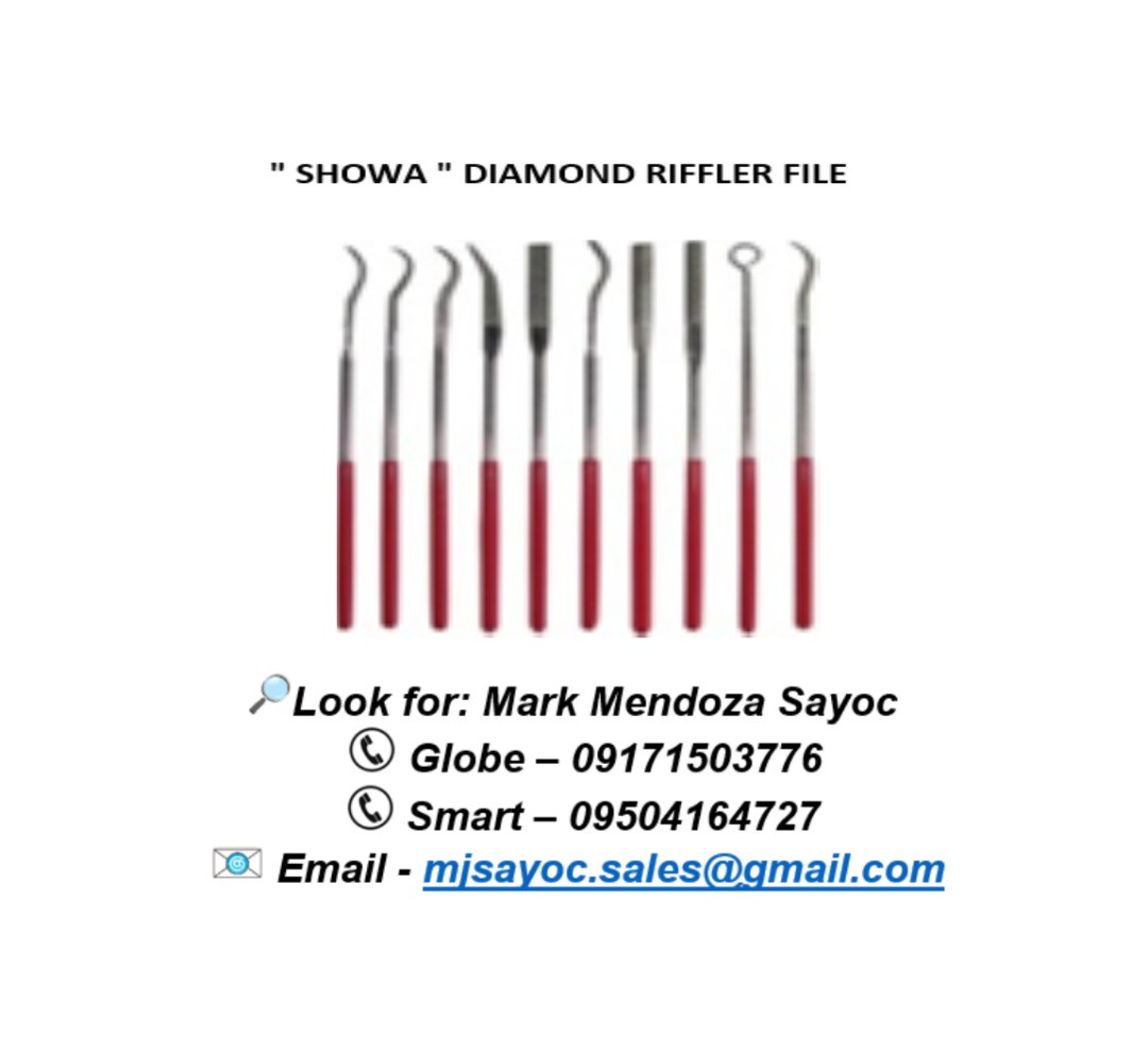 " SHOWA " DIAMOND RIFFLER FILE, Commercial & Industrial, Construction ...