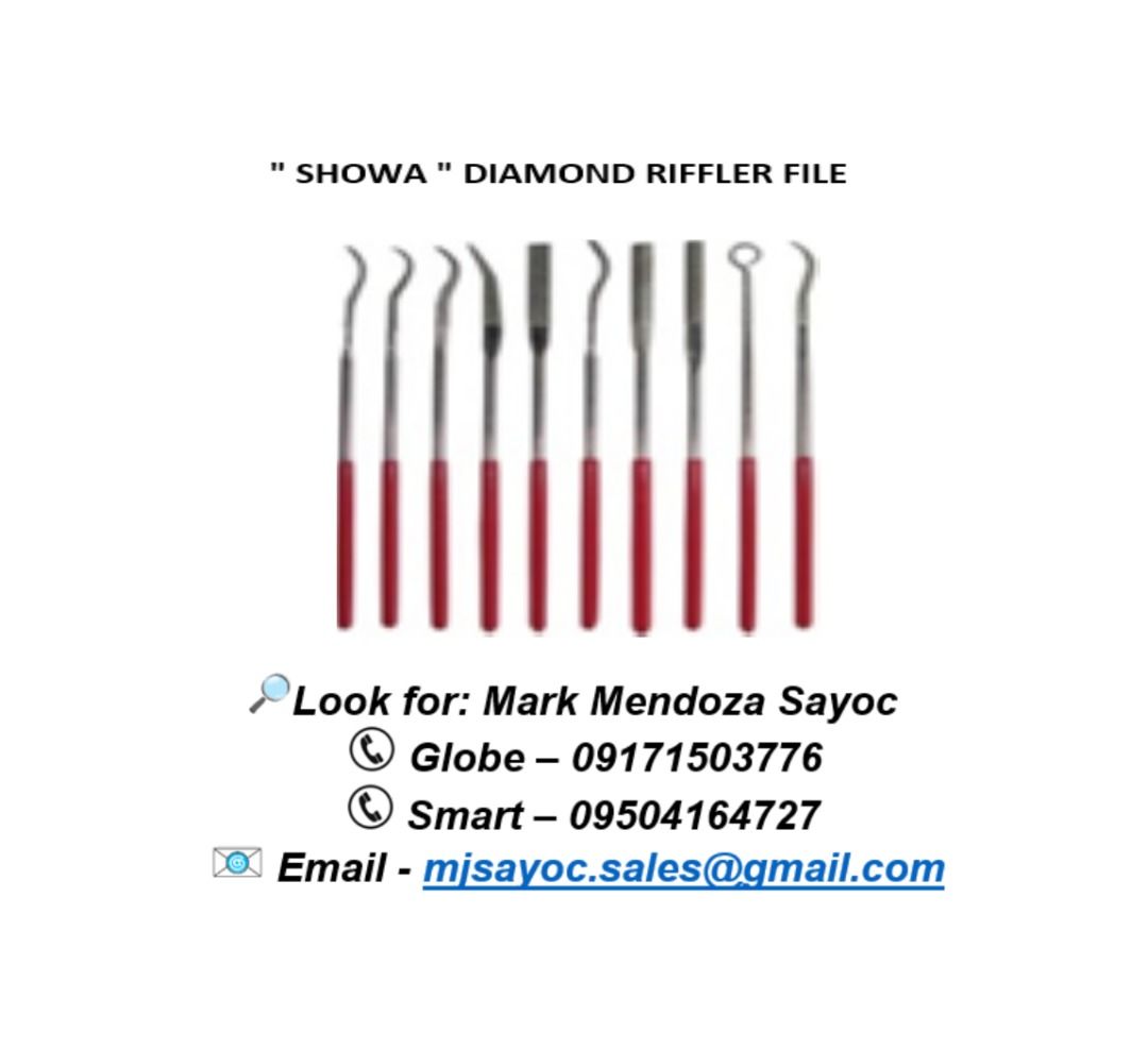 " SHOWA " DIAMOND RIFFLER FILE, Commercial & Industrial, Construction ...