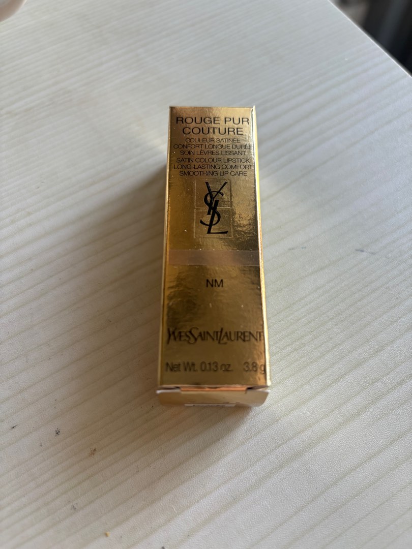 全新 YSL 聖羅蘭 方管 唇膏 NM色, 美容＆個人護理, 健康及美容 - 皮膚護理, 化妝品 - Carousell